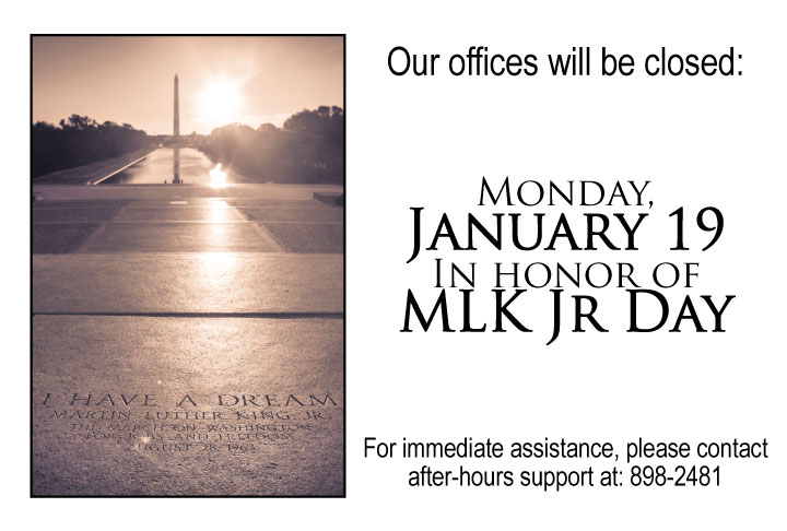 Office Closure Notification • Hood Canal Communications