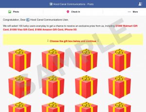 An Important Message About Fraudulent Contests and Prize Scams • Hood ...